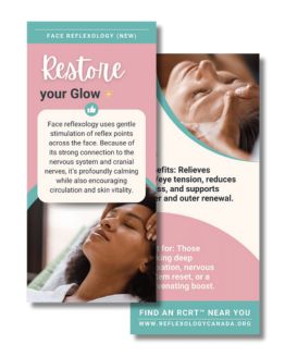 WRW 2025- Facial Reflexology Pamphlets - (Packages of 50) - Reflexology ...